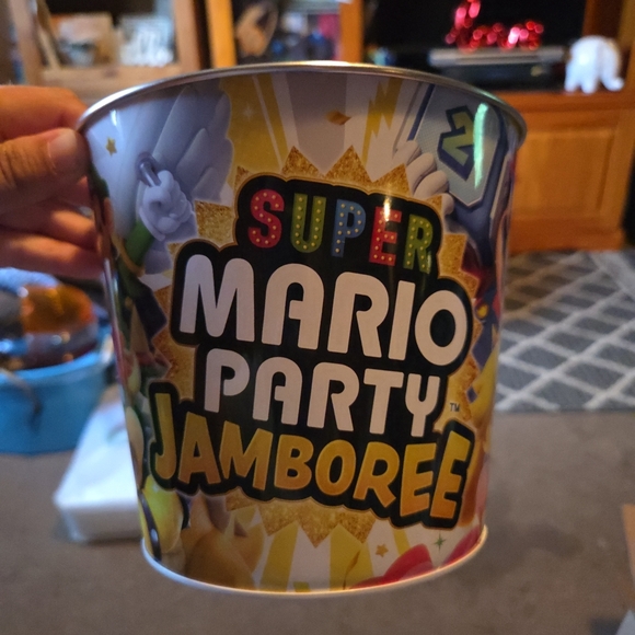 Party Supplies | Super Mario Party Jamboree Tin Bucket | Poshmark